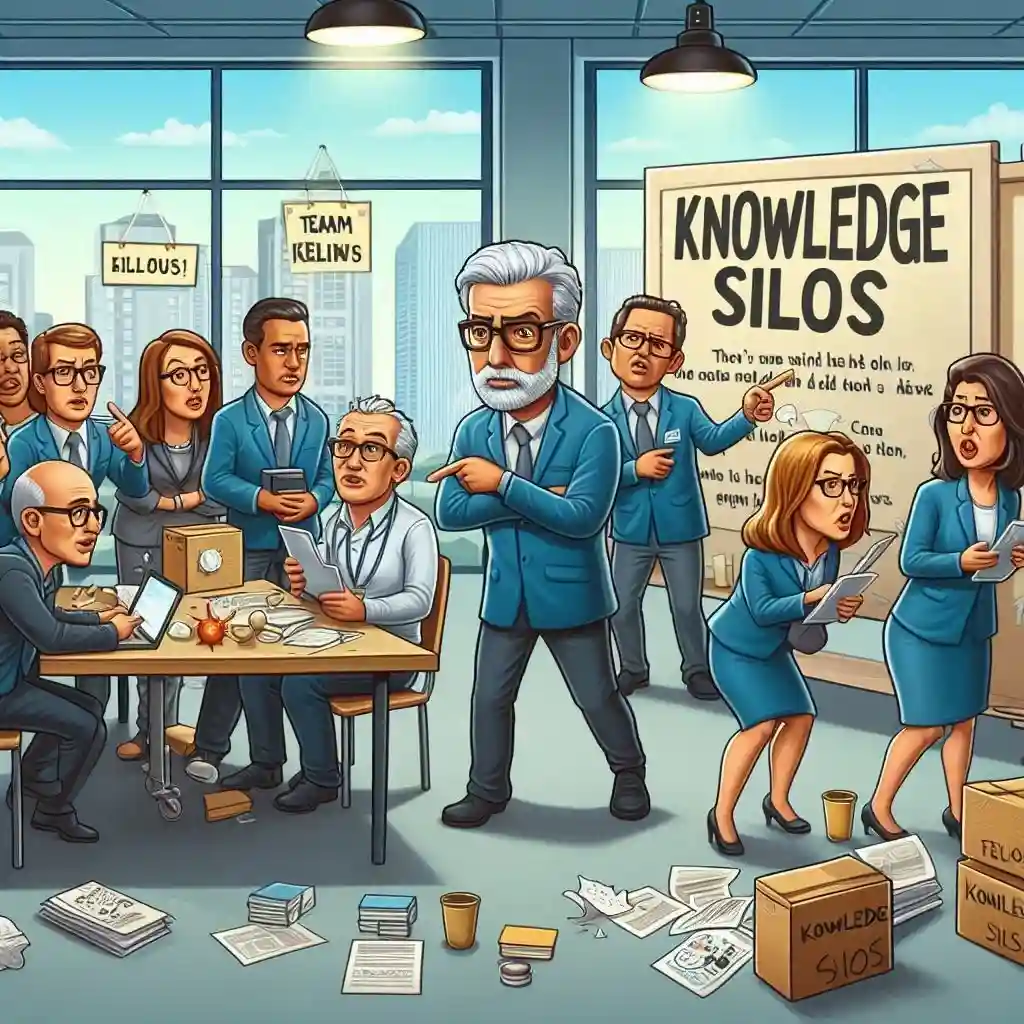 Wie scheitern Teams an Wissenssilos?
