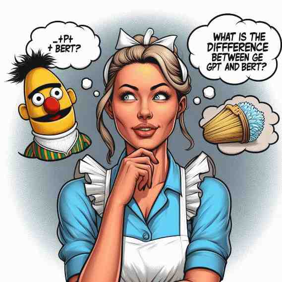 Was ist der Unterschied zwischen GPT und BERT?