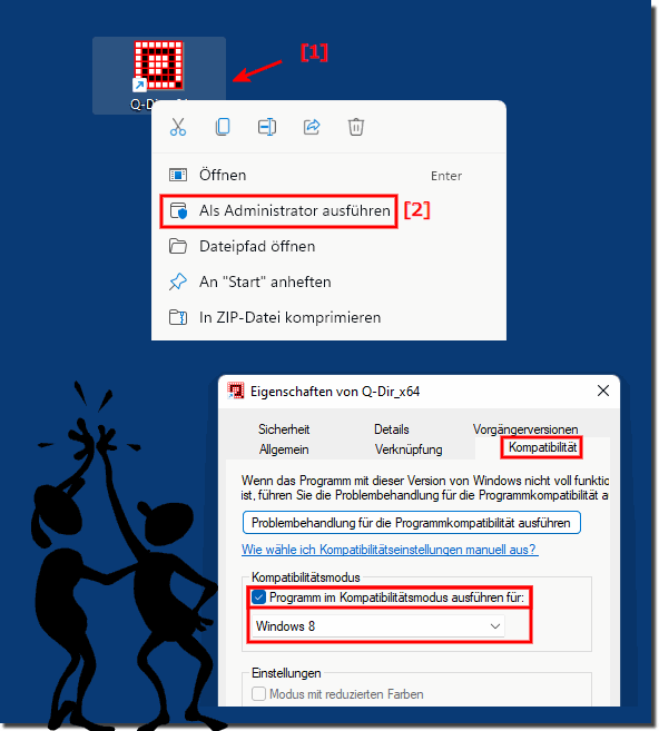 Unter Windows 11 ältere Programme erfolgreich zum Laufen bringen!